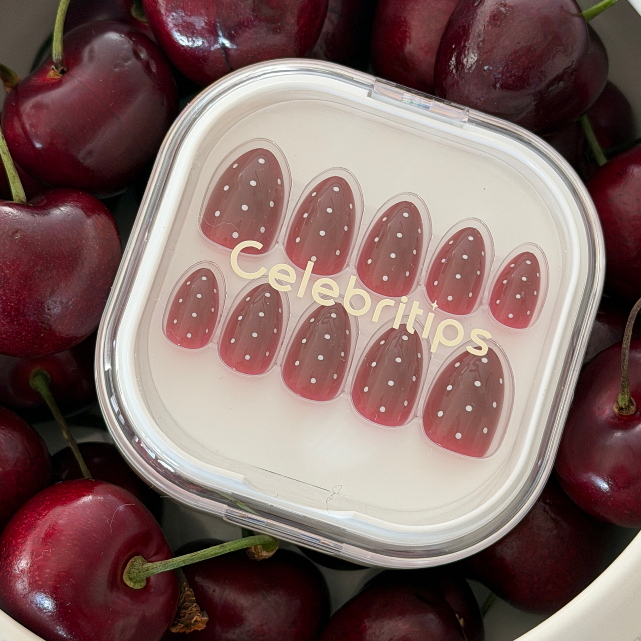 Best Berry Design Press-On Nails for Summer | Celebritips